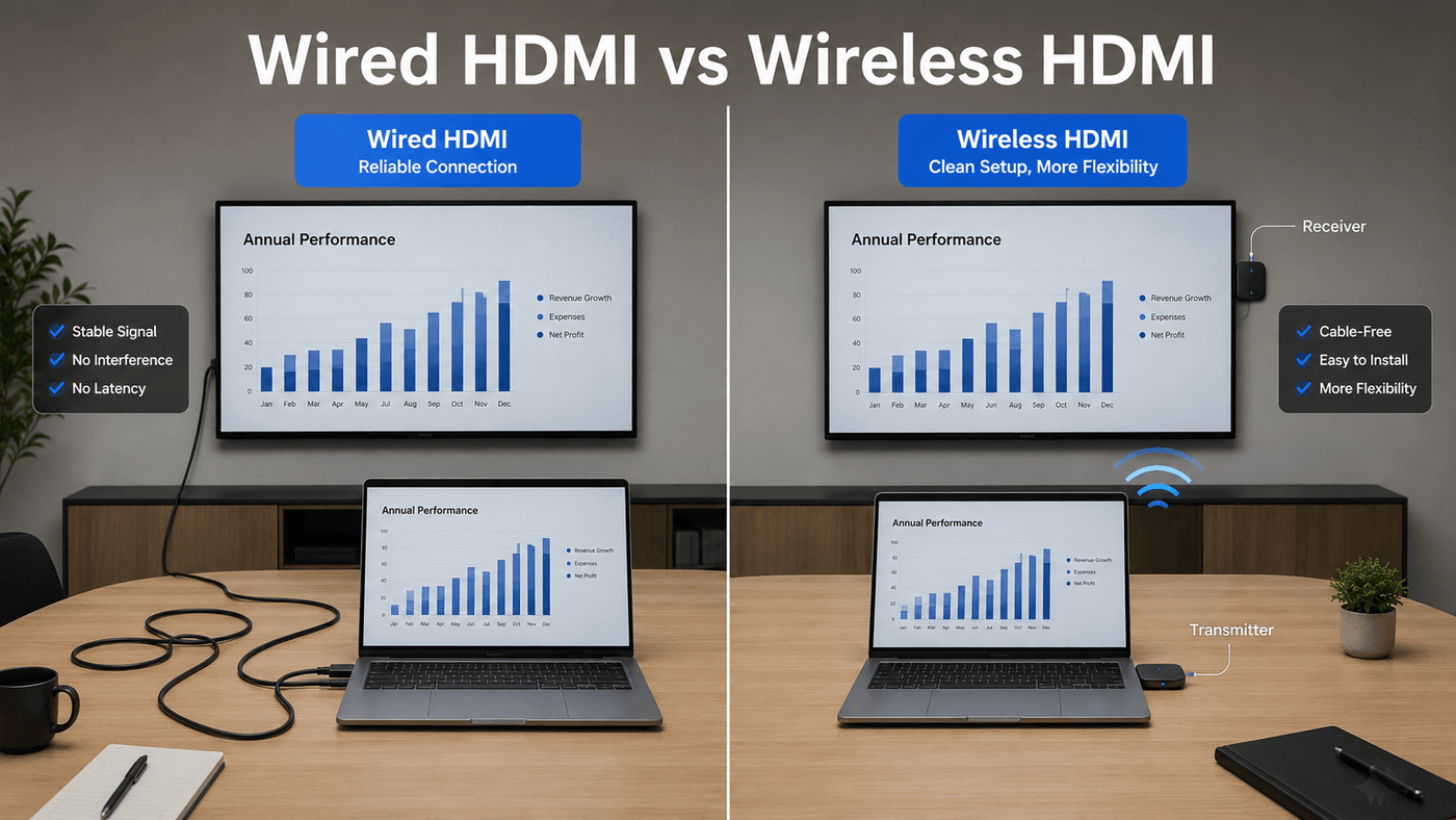 What Is Wireless HDMI Transmission? A Complete Guide from Wired HDMI t ...