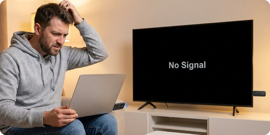 Wireless Screen Mirroring Troubleshooting: Fix No Signal, Standby Scre ...
