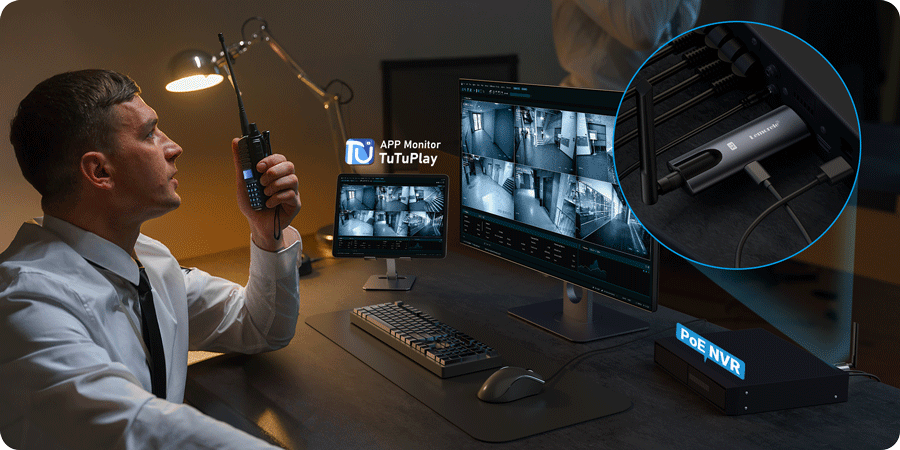 How to Set Up a TV as a Display for Your Surveillance System ...