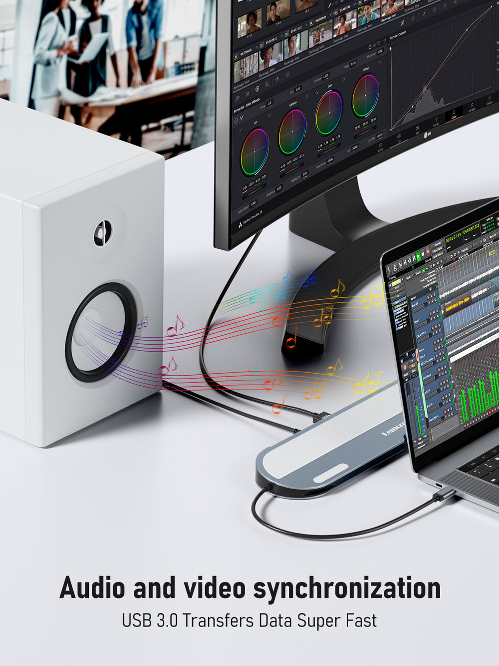 Lemorele USB-C 12-in-1 docking station 【TC28】