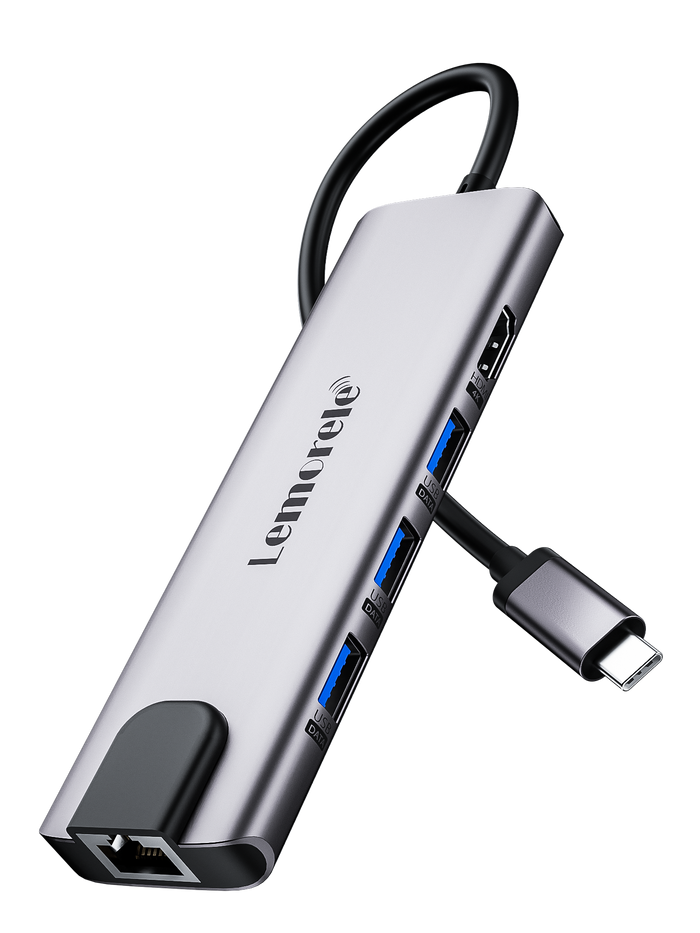 Lemorele USB C Hub 9 in 1【TC39-SEpanda】