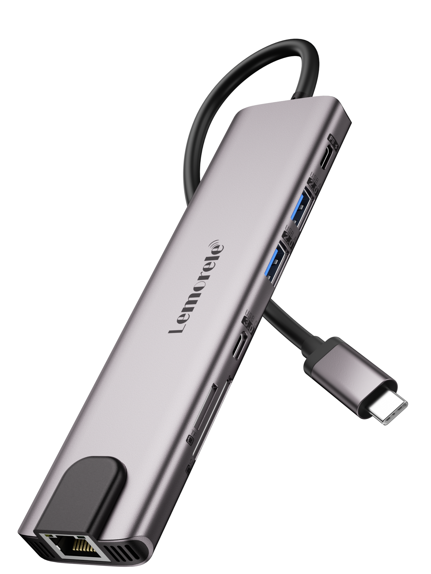 Lemorele USB C Hub with Dual HDMI 11 in 1 【TC65L】