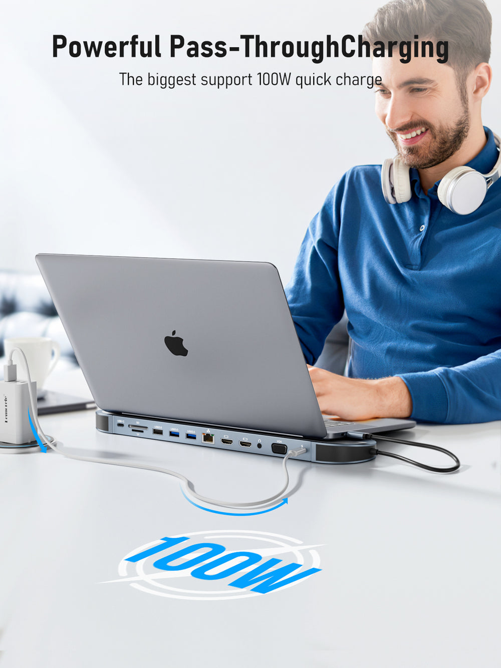 Lemorele USB-C 12-in-1 docking station 【TC28】